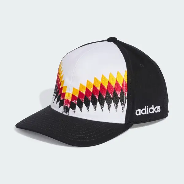 Adidas Germany 26 Snap Back Cap Black - Black / White
