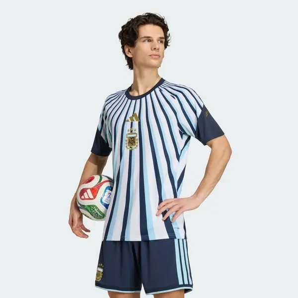 Adidas Argentina 26 Home Pre Match Jersey - White
