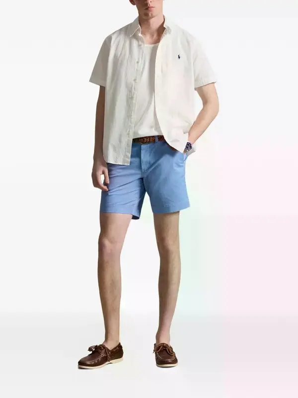 Polo Ralph Lauren Stretch-cotton Chino Shorts - Blue