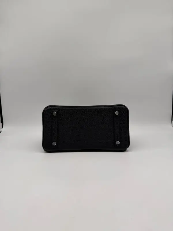 Hermès Togo Leather Palladium Hardware Birkin 25 - Black