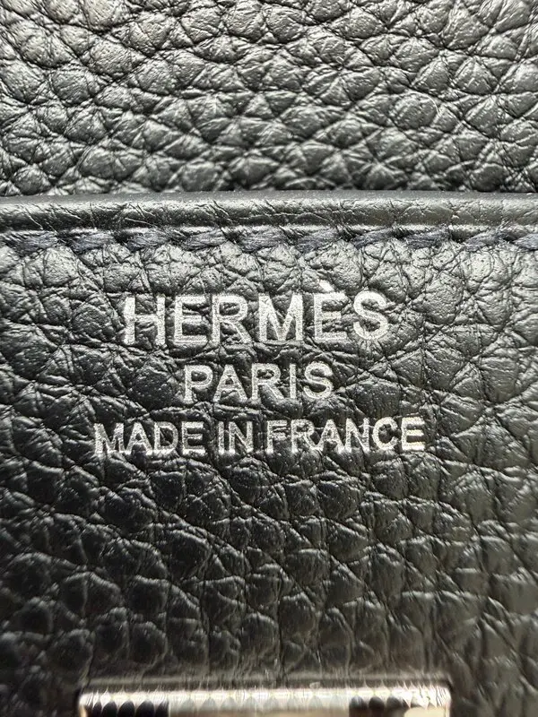 Hermès Togo Leather Palladium Hardware Birkin - Black