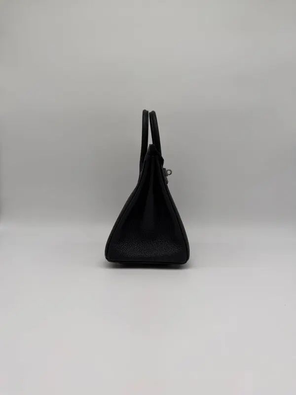 Hermès Togo Leather Palladium Hardware Birkin - Black