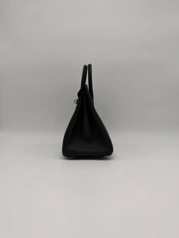 Hermès Togo Leather Palladium Hardware Birkin - Black