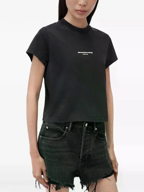 Alexander Wang Logo Print T-shirt