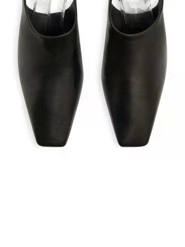 COURREGES Slingback Pumps With Transparent Heel