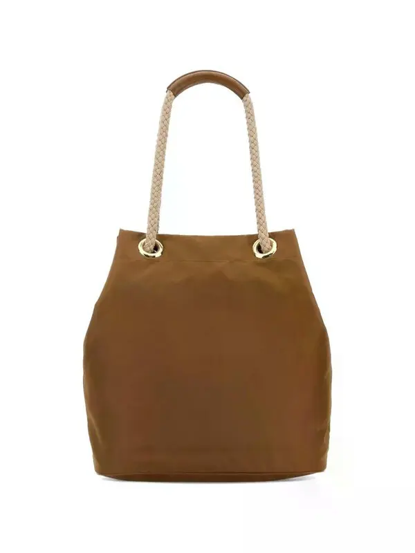 Prada Re-nylon Bucket Bag - Brown