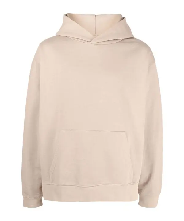 SUNFLOWER Long Sleeve Hooded Sweatshirt With Graphic Back - Nude