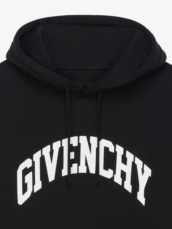 Givenchy Logo Printed Drawstring Hoodie
