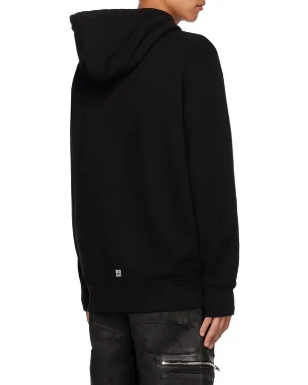 Givenchy Logo Printed Drawstring Hoodie
