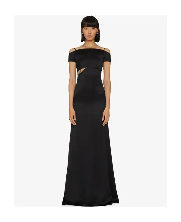 Givenchy Gown In Viscose Satin Duchesse