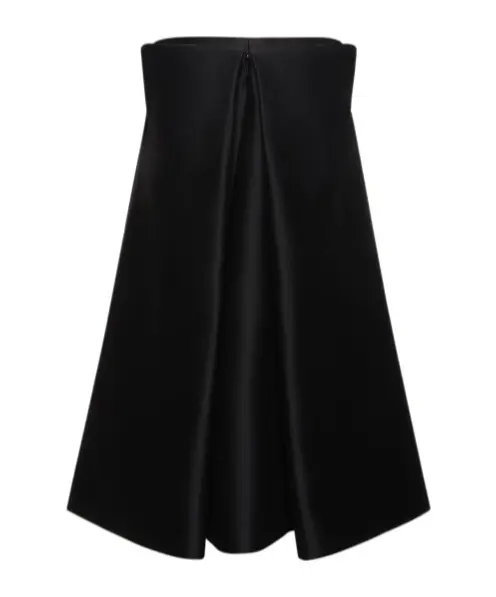 Versace Metal Logo Detail Mini Dress