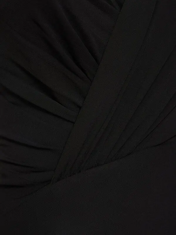 Alexandre Vauthier Asymmetrical One-shoulder Midi Dress