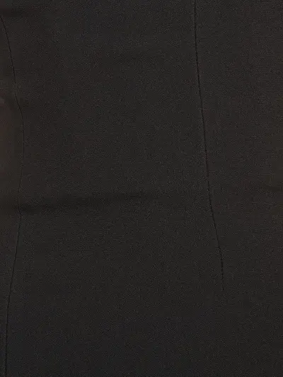Versace Halterneck Midi Dress With Zipper Detail