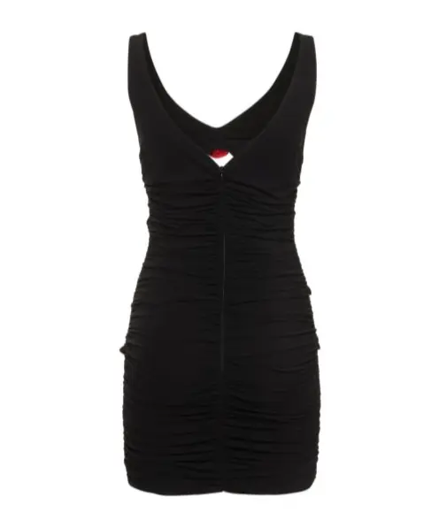 Magda Butrym Rose Embellished Ruched Dress