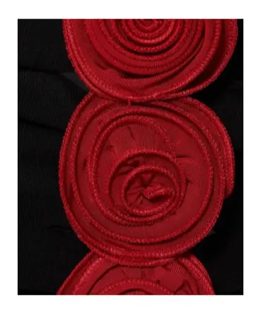 Magda Butrym Rose Embellished Ruched Dress