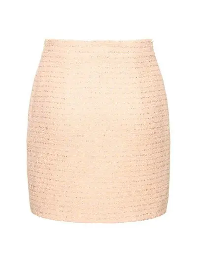 Alessandra Rich Sequined Mini Skirt