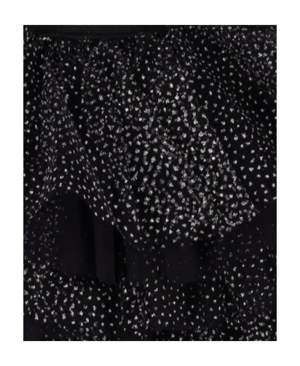 Balmain Logo Tulle Skirt