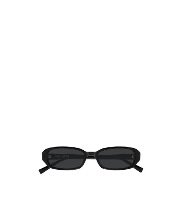 Saint Laurent Erin Oval Sunglasses - Black