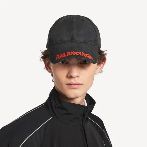 Balenciaga Logo Printed Baseball Cap