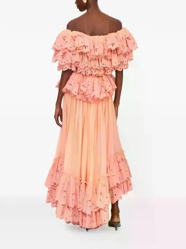 Chloé Eyelet Maxi Dress