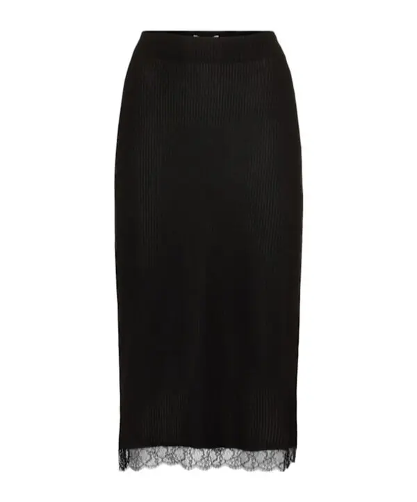 THE ROW Indira Skirt With Lace Details
