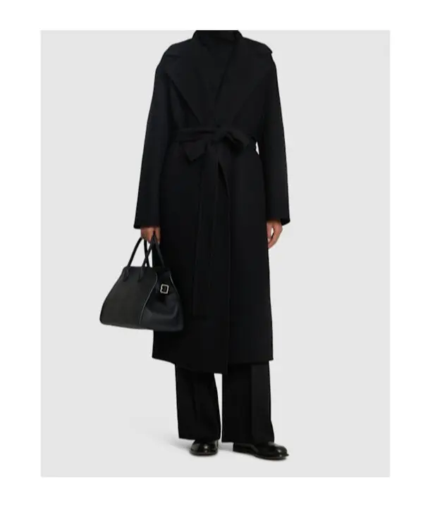 THE ROW Long-sleeved Belted Coat