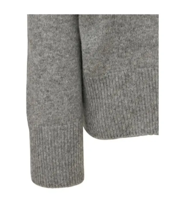 THE ROW High-necked Wool Knit Pullover