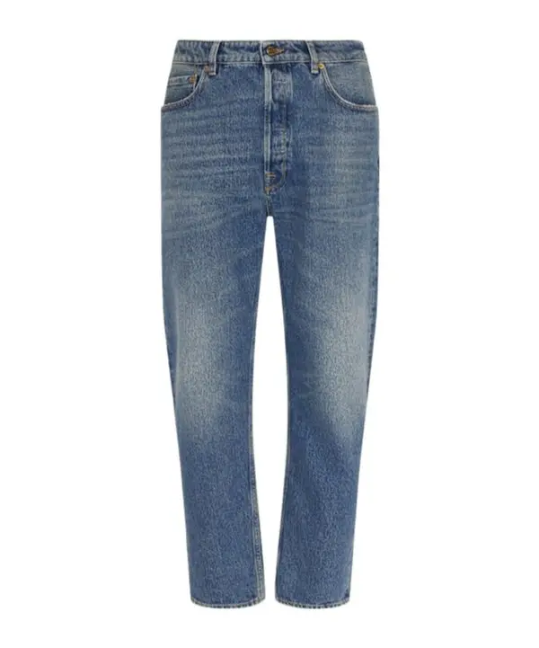GOLDEN GOOSE Belt Loop Jeans - Blue