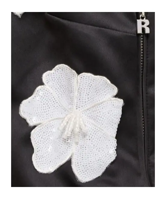 ROTATE BY BIRGER CHRISTENSEN Embellished Floral Applique Camisole