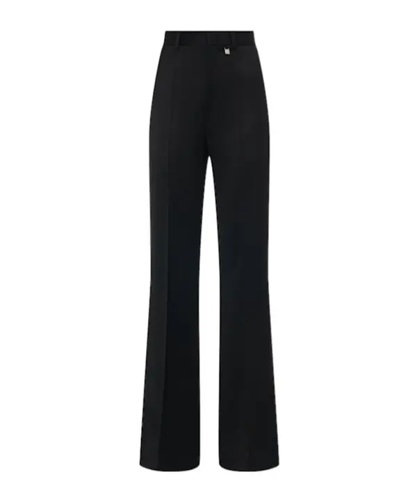 Giuseppe Di Morabito Pleated Wool Trousers - Black
