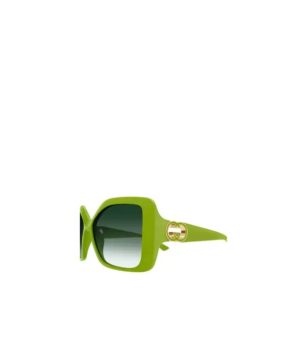 Gucci Square Frame Sunglasses - Green