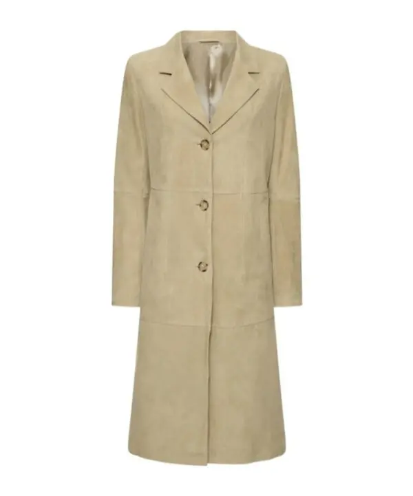 TOTEME Long-sleeved Coat - Nude