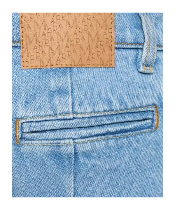 Magda Butrym Cotton Denim Shorts