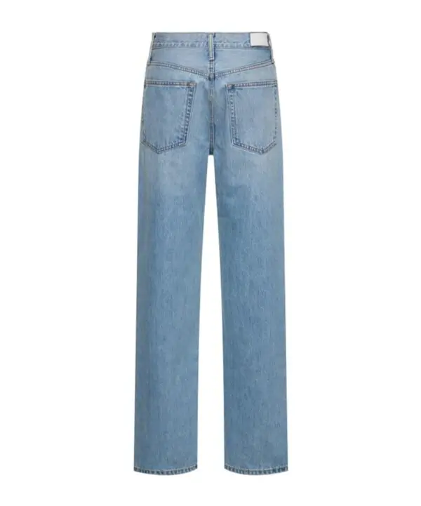 RE/DONE Low-rise Jeans With Button Fly And Faded Wash