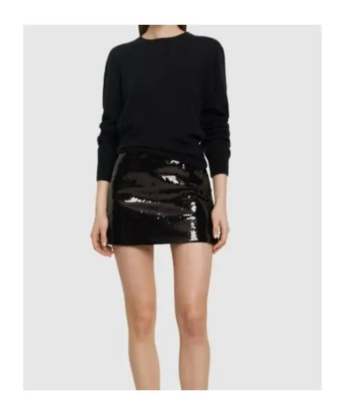 16Arlington Quattro Sequin Mini Skirt