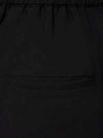 BONSAI Elastic Waist Shorts - Black