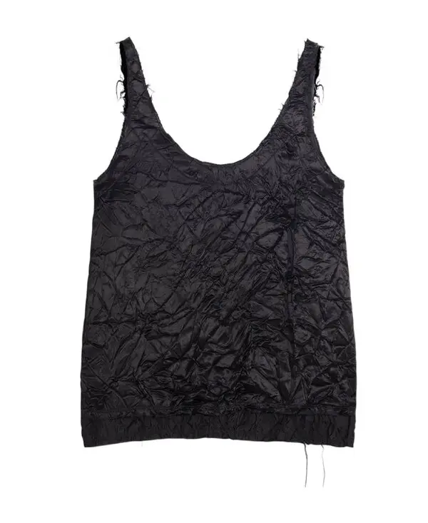 LANVIN Logo Sling Tank - Black