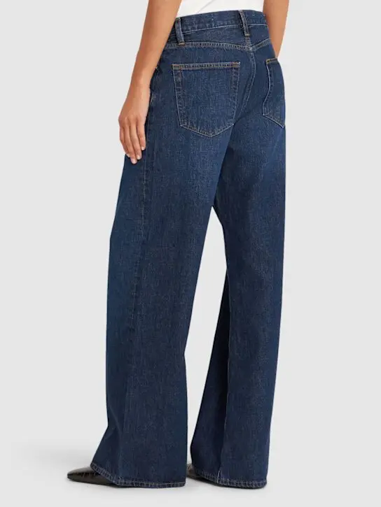 FRAME Wide-leg Jeans - Blue