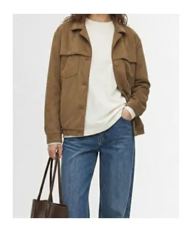 THE FRANKIE SHOP Long Sleeve Casual Jacket