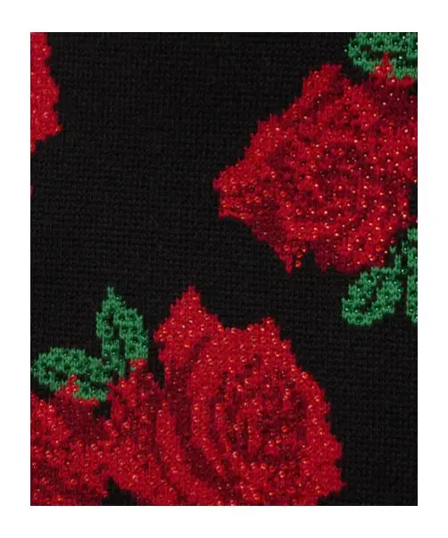 Giuseppe Di Morabito Rose Jacquard Knit Skirt