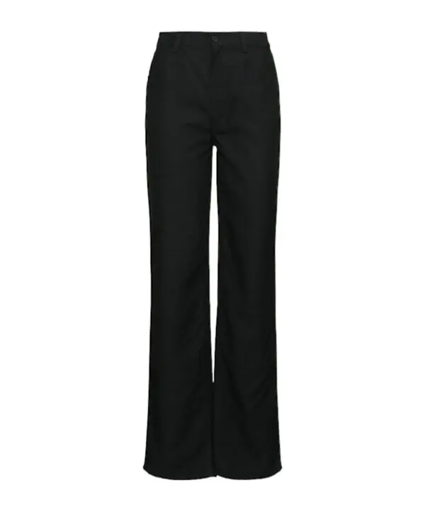 Loulou De Saison Casual Pants With Belt Loops - Black