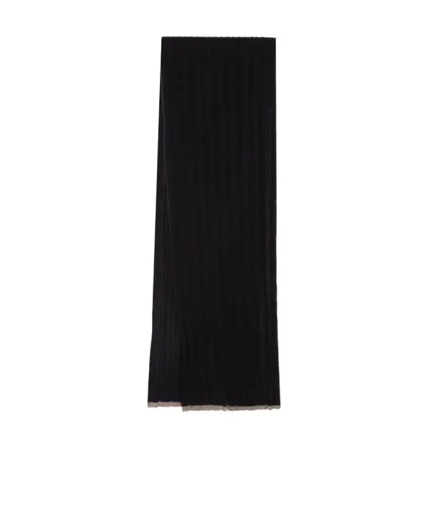 Brunello Cucinelli Ribbed Knit Scarf