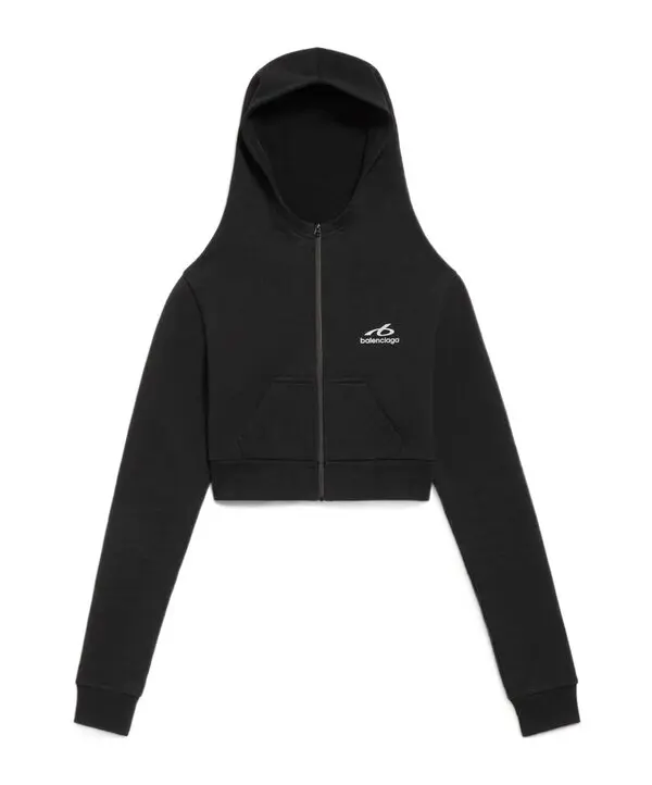 Balenciaga Techwear Cocoon Hoodie - Black