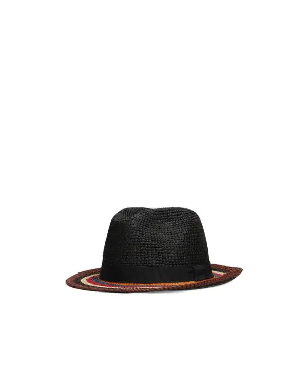 Paul Smith Signature Stripe Fedora Hat