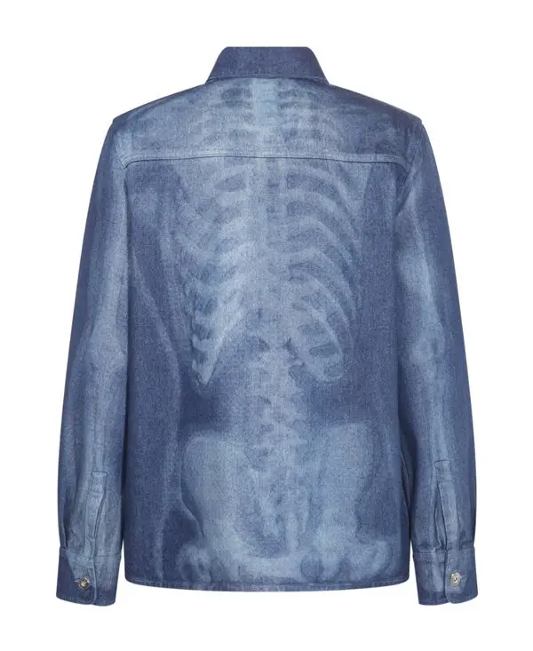 Off-White Buttoned Long-sleeved Shirt