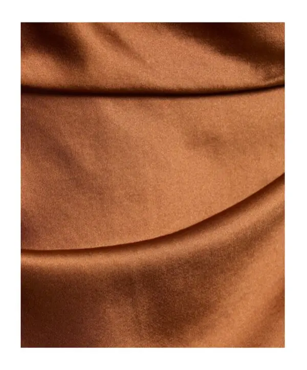 Christopher Esber Asymmetric Hem Pleated Skirt