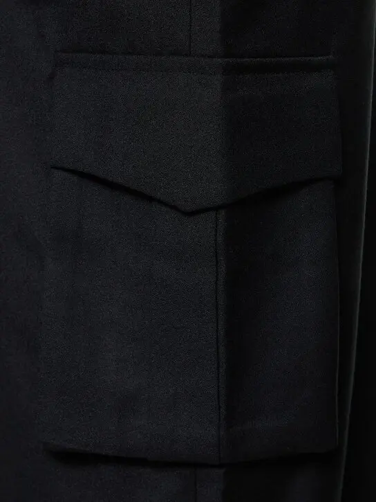 AYA MUSE Mid-length Cargo Skirt With Slit Detail