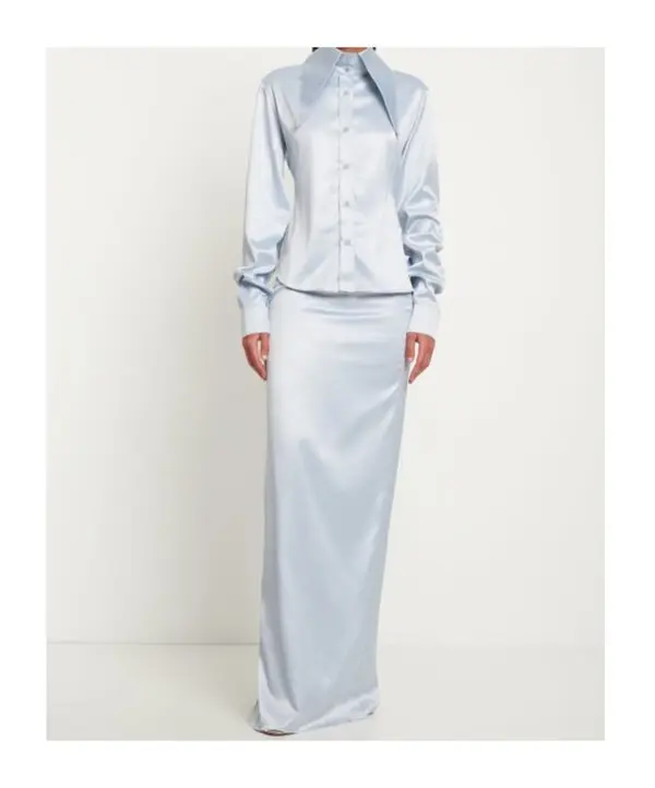 16Arlington Olwyn Slit Midi Skirt