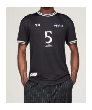 Y3 Elite 5 Football Jersey T-shirt