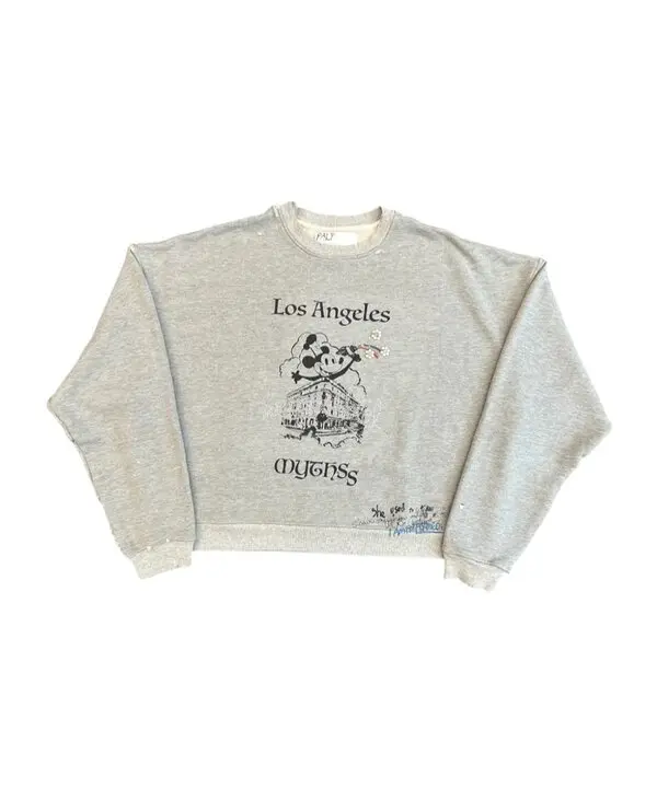 PALY HOLLYWOOD Mythss Crewneck Sweatshirt - Grey